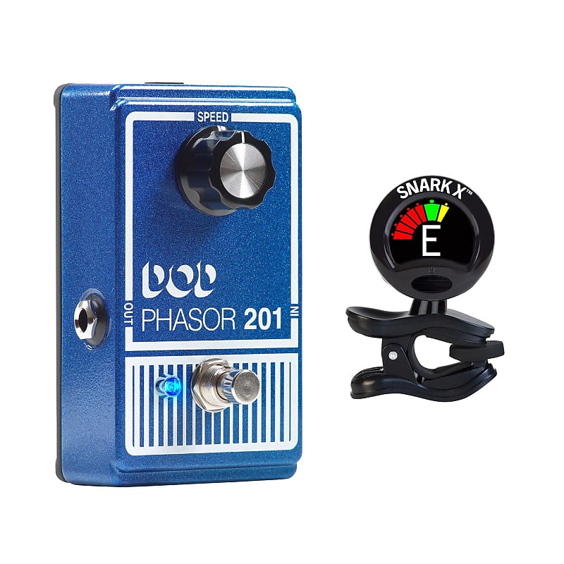 Digitech DOD 201 Phasor Pedal Bundle with Snark X Clip-On | Reverb