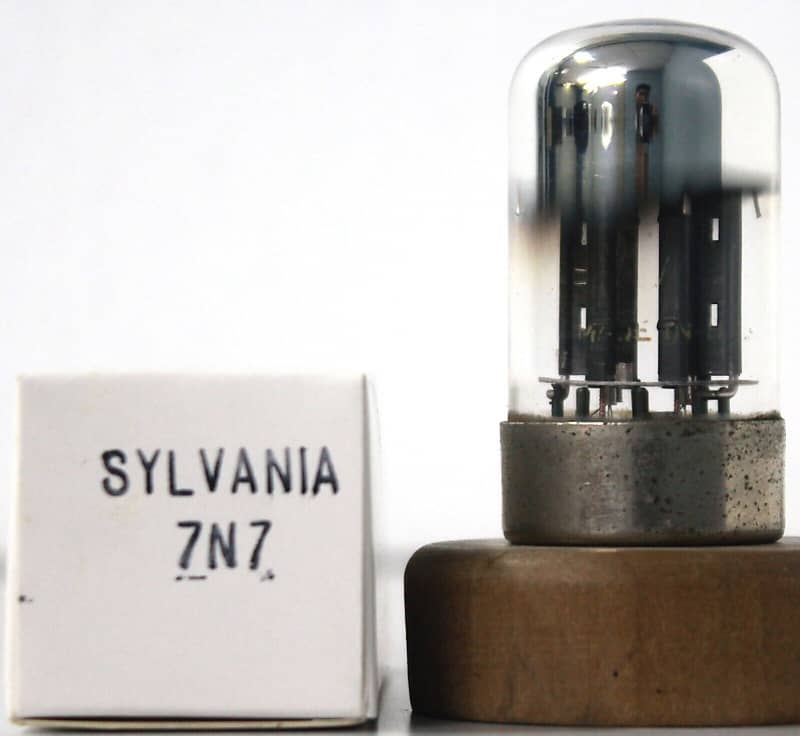 7N7 SYLVANIA made in U.S.A Metal Base | Reverb