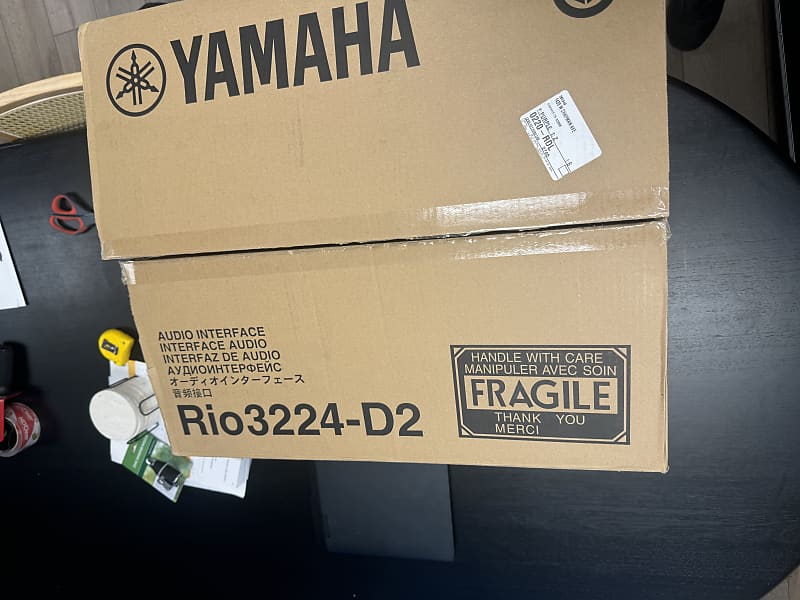 Yamaha Rio3224-D2 32-input / 24-output Dante Stage Box | Reverb
