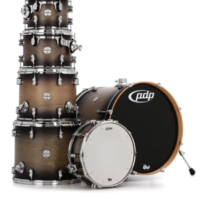 PDP Concept Maple 7-piece Shell Pack and Hardware Bundle - | Reverb