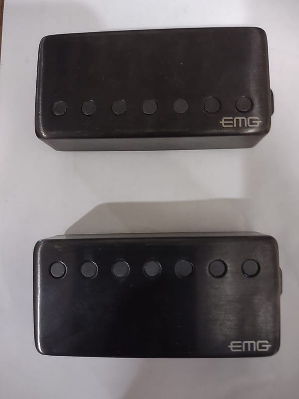 EMG 57-7 & 66-7 Active 7 String Electric Guitar Pickups | Reverb