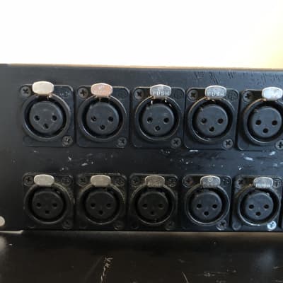 24-Channel Rack Mount XLR Splitter Snake Cable with 2 25' XLR | Reverb