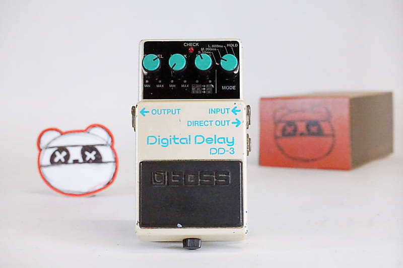 Boss DD-3 Digital Delay | 1980s 'Long Chip' (Made in Japan) | Reverb
