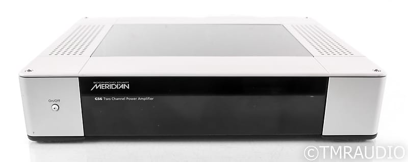 Meridian G56 Stereo Power Amplifier; G-56; Silver | Reverb
