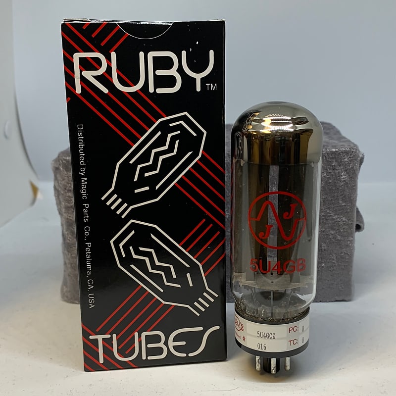 Ruby Tubes 5U4GCZ Rectifier Tube JJ | Reverb Canada