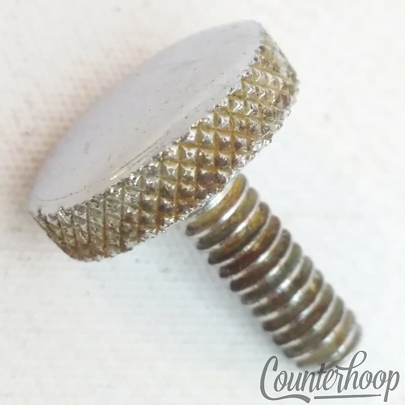 Ludwig Pedal Set-Screw Cross-Knurling Tensioner Rod Chrome | Reverb