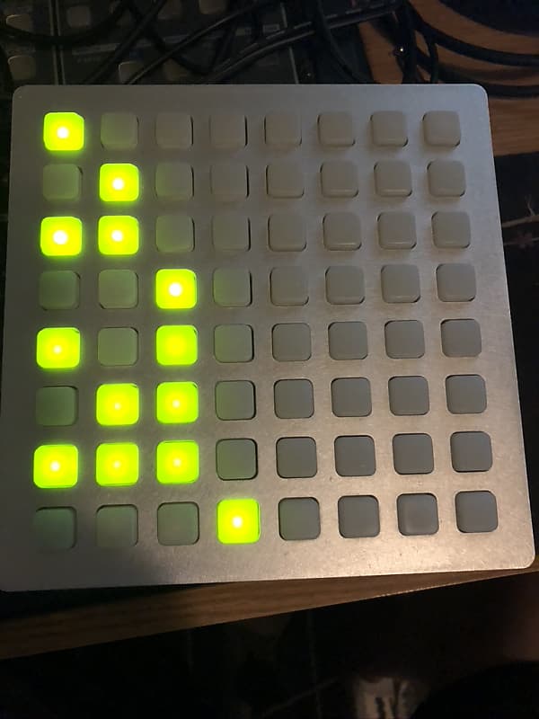 Monome 40H/ Grid Aluminum | Reverb