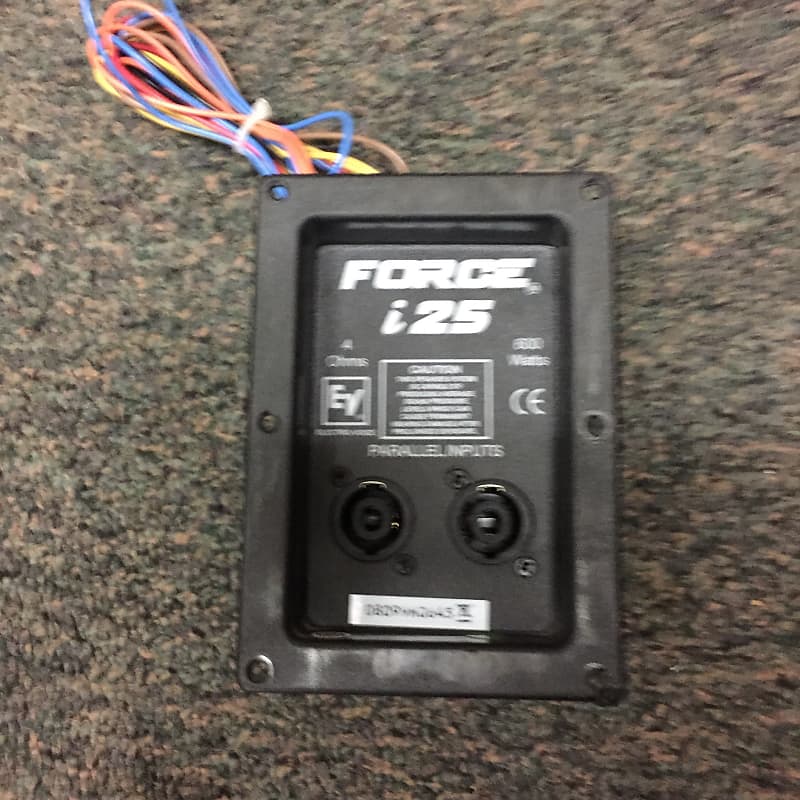 Electro Voice Force i25 Two Eay Crossover 2000's Black | Reverb