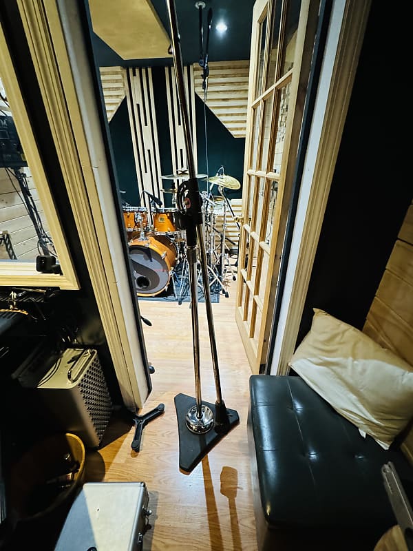 Atlas Sound Vintage microphone boom stand from 1980 - Metal | Reverb