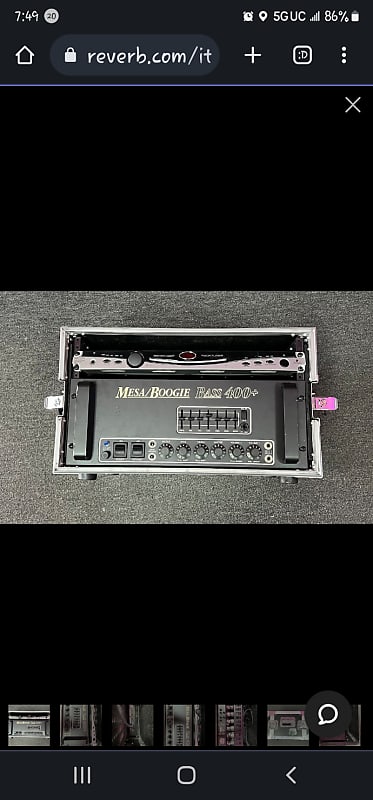 Mesa Boogie Bass 400+ 2-Channel 400-Watt ALL tube Rackmount | Reverb