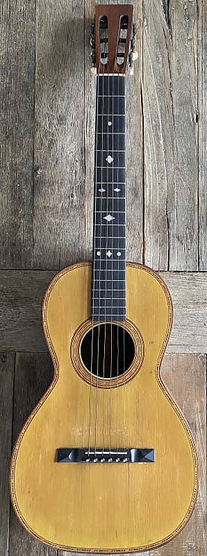 1870s J. Howard Foote Parlor Guitar | Reverb