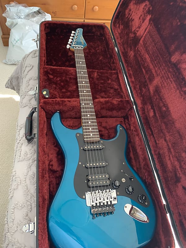 Vintage MIJ Kramer Super Strat Focus 3000 shredder electric | Reverb
