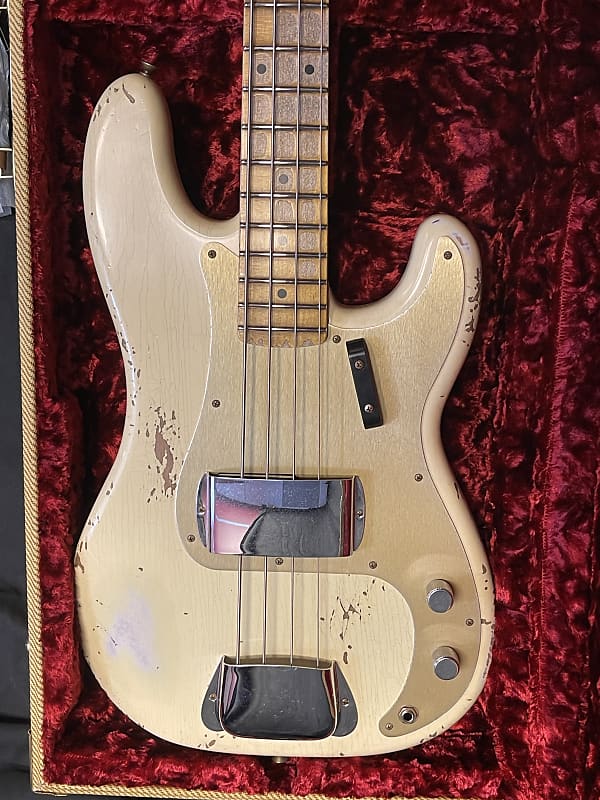 Fender Custom shop 1958 Precision Bass relic 2023 - Vintage | Reverb