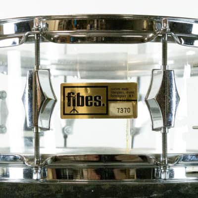 Fibes 6x14" Acrylic Snare Drum - 1960s | Reverb