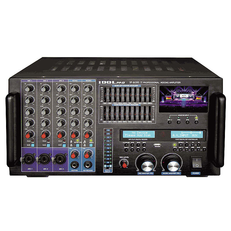 IDOLpro IP-6000 II 8000W Professional Karaoke Mixing | Reverb