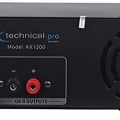 Technical Pro AX1200 2010s - Black | Reverb