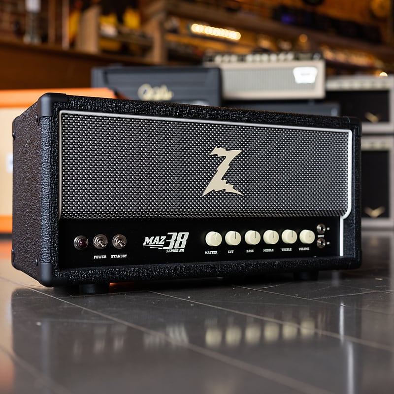 Dr. Z MAZ 38 Senior NR MKII Head - Black/ Salt 'n Pepper - | Reverb