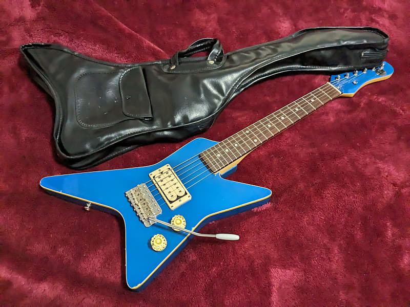 Stuntman Mini Star 1980s 19" scale - Blue - Made in Japan - | Reverb