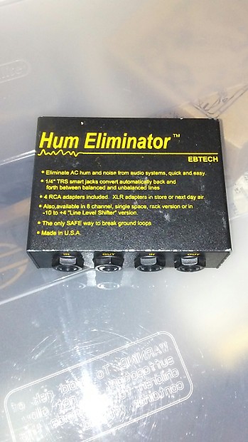 Ebtech Hum Eliminator | Reverb