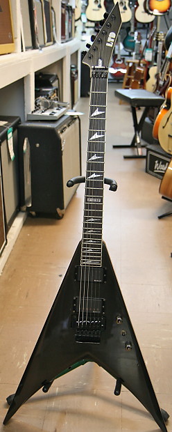 Used ESP Ltd. V-350 Black EMG HZ Pickups W/Case | Reverb