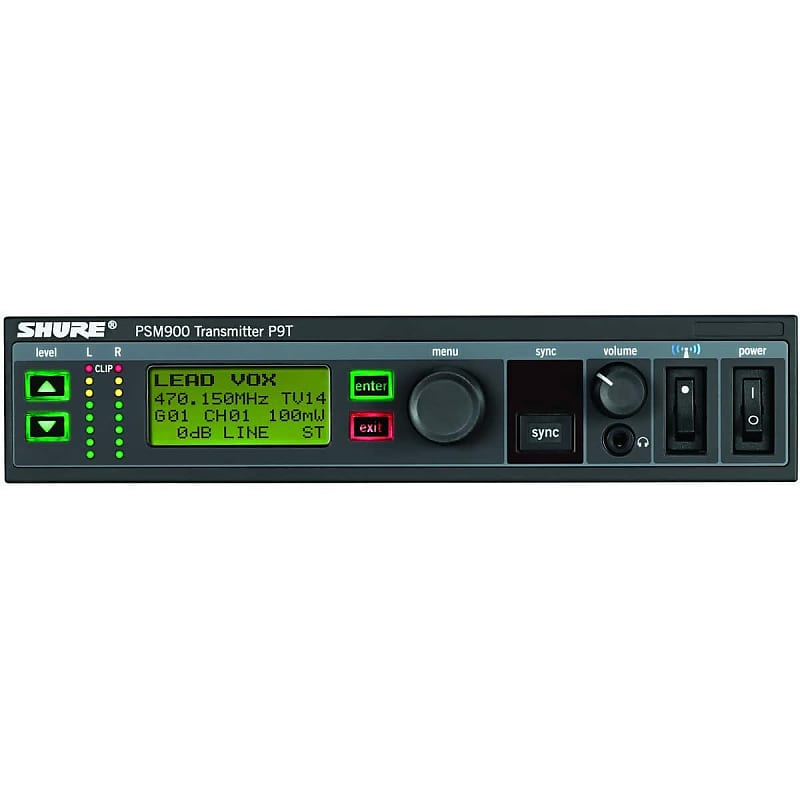 Shure P9T L6 | PSM900 Rack Unit Transmitter | Reverb