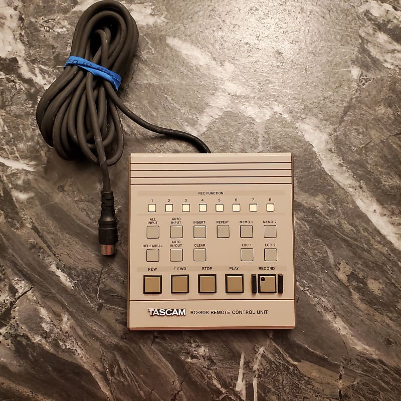 TASCAM RC-808 Remote Control Unit | Reverb