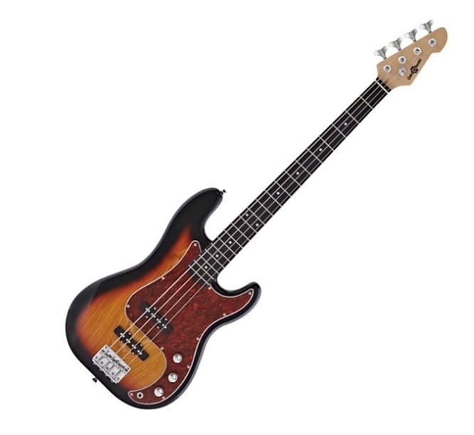 Gear4music LA Select Bass Guitar Sunburst | Reverb