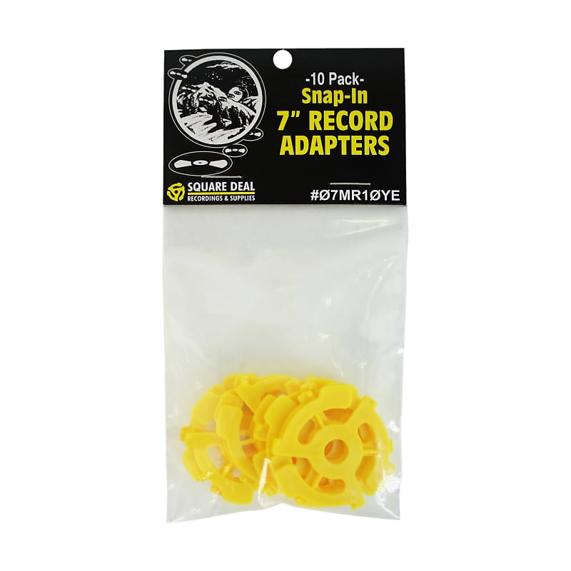 (10) 7" Plastic Record Adapter (AKA. "45 Adapter") Inserts - | Reverb