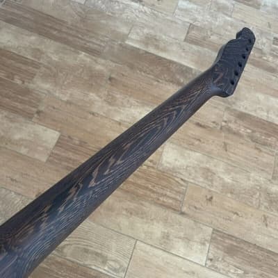 Wenge Wood Telecaster Tele Style Guitar Neck DIY Project | Reverb