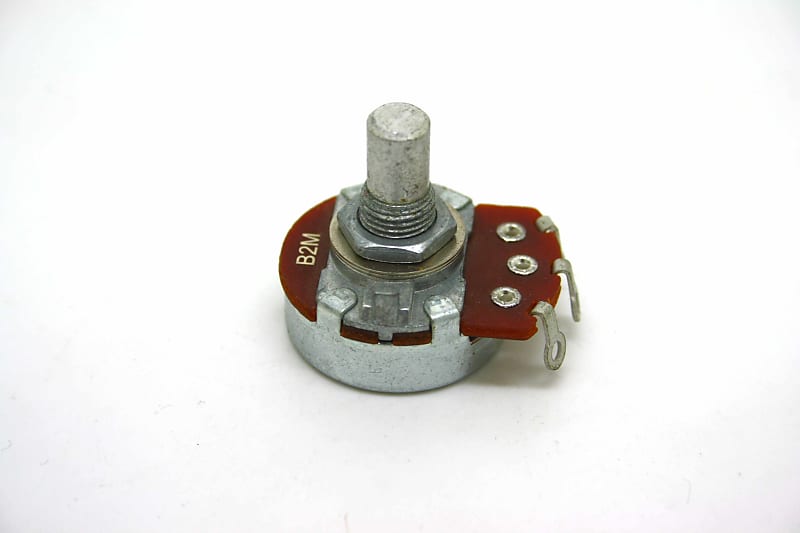 ALPHA TAIWAN 2M B2M LINEAR SOLID SHAFT POTENTIOMETER 24mm | Reverb
