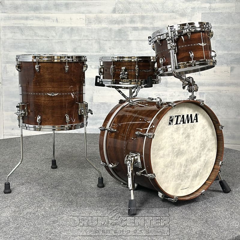 Tama Star Bubinga 4pc Bop Drum Set Natural Indian Laurel | Reverb