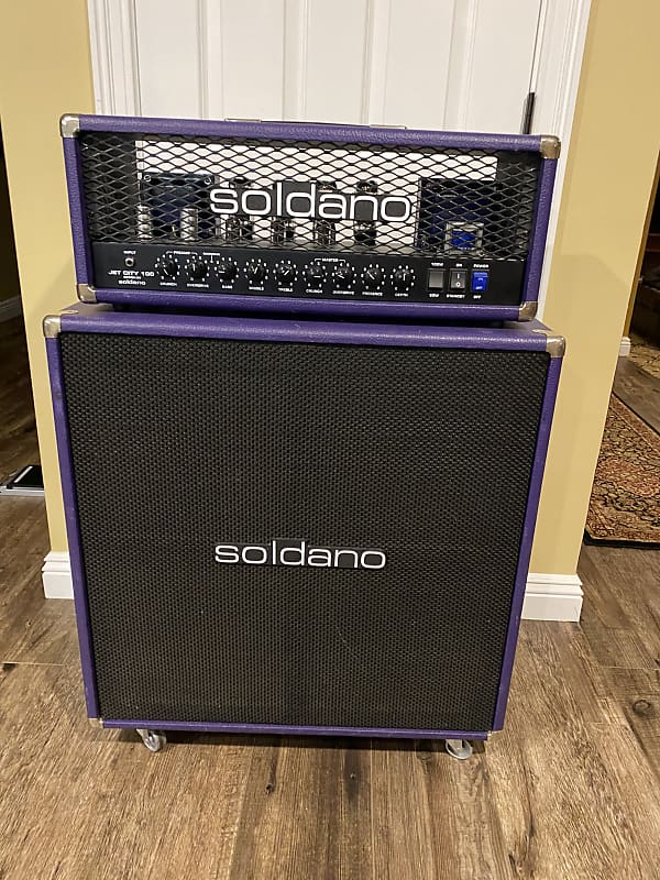 Jet City Soldano JCA100HDM head SLO Mod Soldano 4X12 Cabinet | Reverb