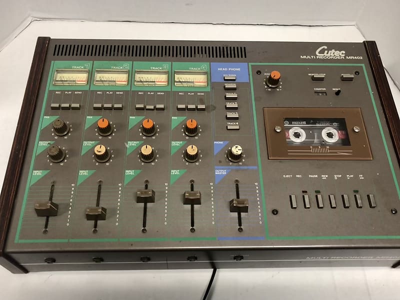 Cutec MR402 4 Track Cassette Recorder | Reverb