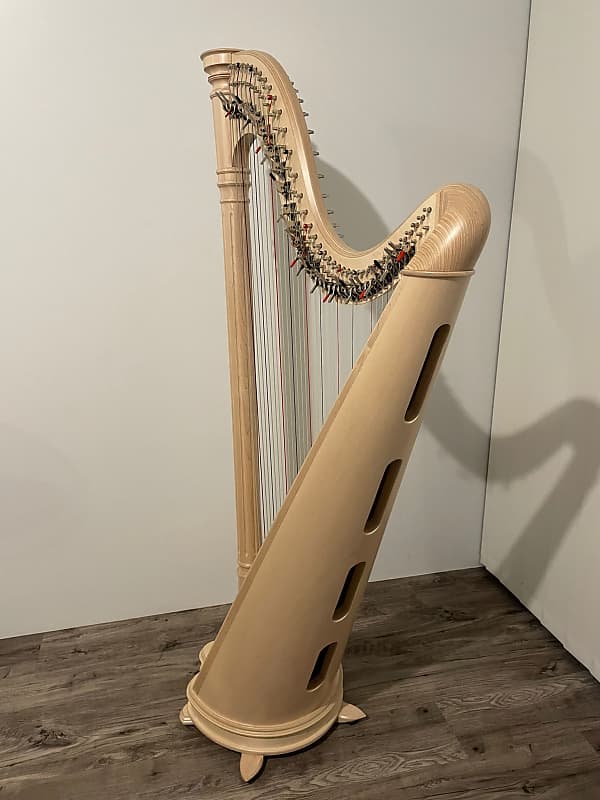 Salvi Ana harp Natural 40 strings lever harp | Reverb