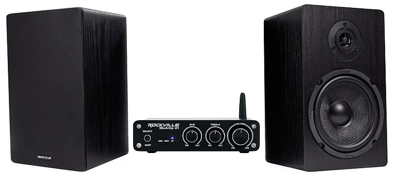 Rockville BLUAMP 21 Bluetooth Home Audio Receiver Amp+(2) | Reverb