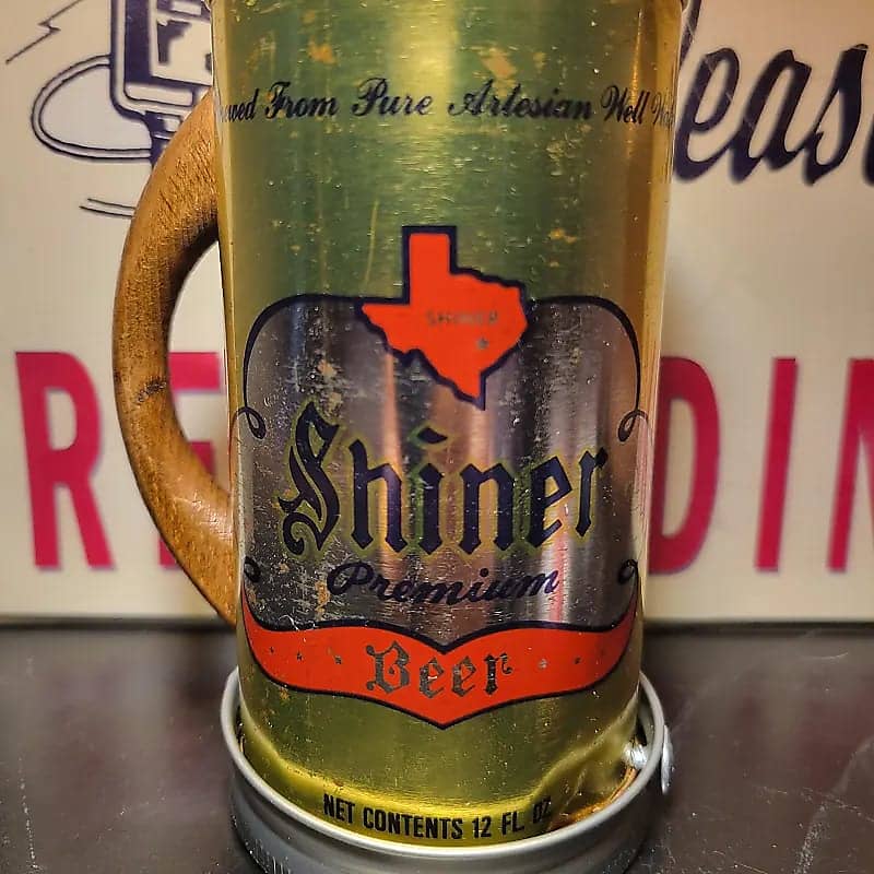 Lo Fi Beer Can Microphone - Golden Texas Shiner | Reverb
