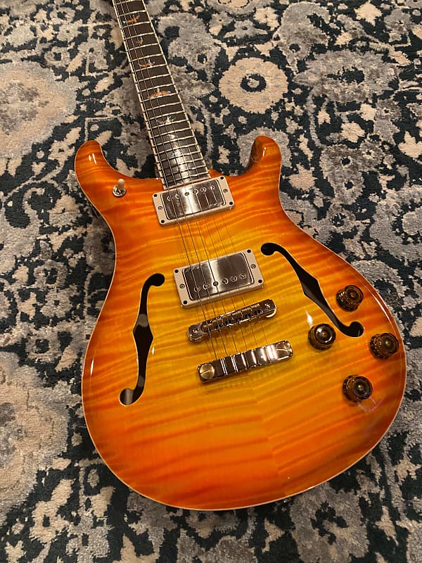 PRS Archtop II 594 Private Stock #9407 2021 Citrus Glow | Reverb