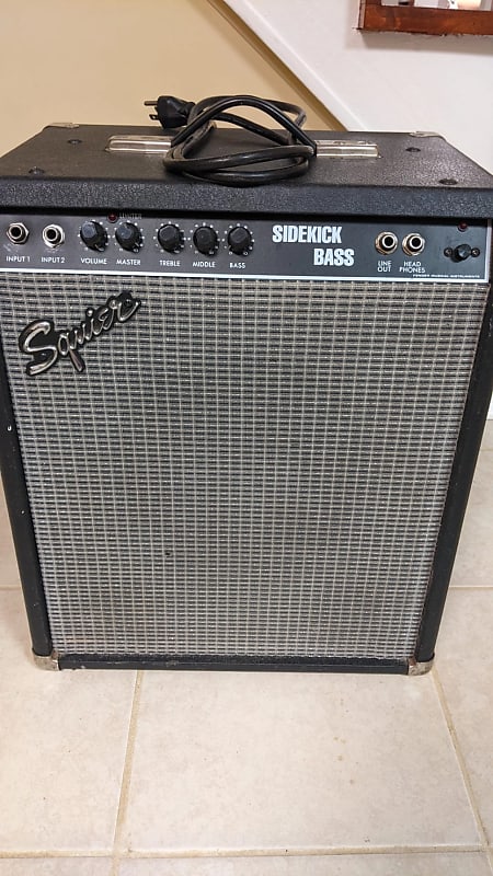 Squier Sidekick bass amp | Reverb