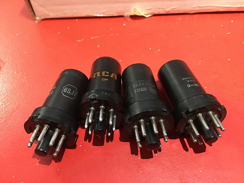 RCA 6SJ7 Set of 4 Bundle (Tested) | Reverb
