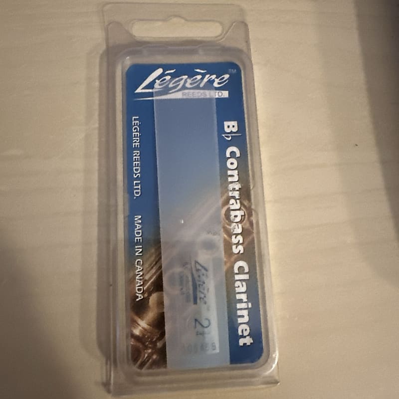 Legere Reeds Contrabass Clarinet Reeds Strength 2.25 | Reverb