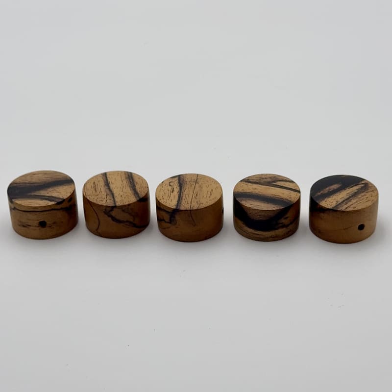 Pale Moon Ebony - Wood volume/tone knobs **Price per | Reverb UK