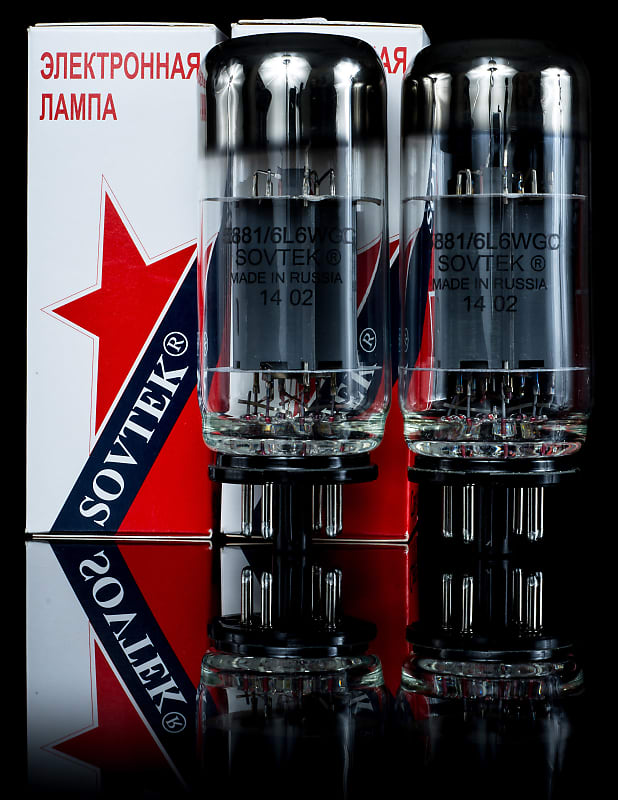 5881/6L6WGC SOVTEK W/PLT MATCH (PAIR) | Reverb