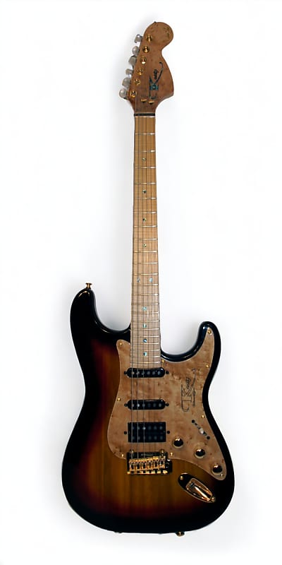 Kritz Vintech Strat SSH CS - High Gloss Sunburst Finishing | Reverb UK