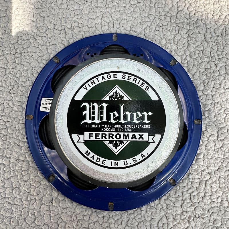 Weber Vintage Series Speaker, 8", 4 Ohm - Perfect Champ | Reverb