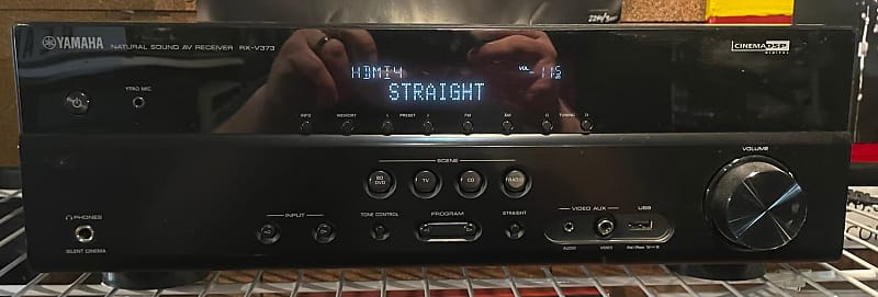 Yamaha RX-V373 5.1 Natural Sound AV Home Theater Receiver W/ | Reverb