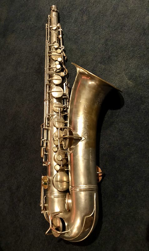 Conn New Invention Tenor Sax 1916 Silver Finish | Reverb