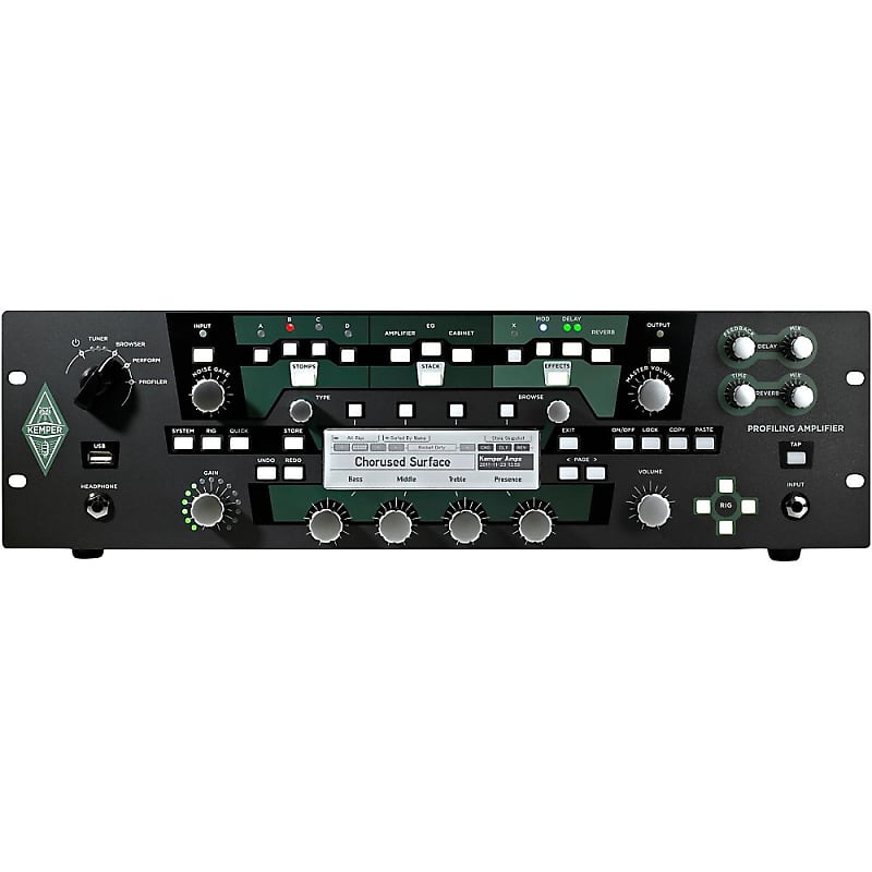 Kemper Profiler Rack Rackmount Guitar Amplifier | Reverb