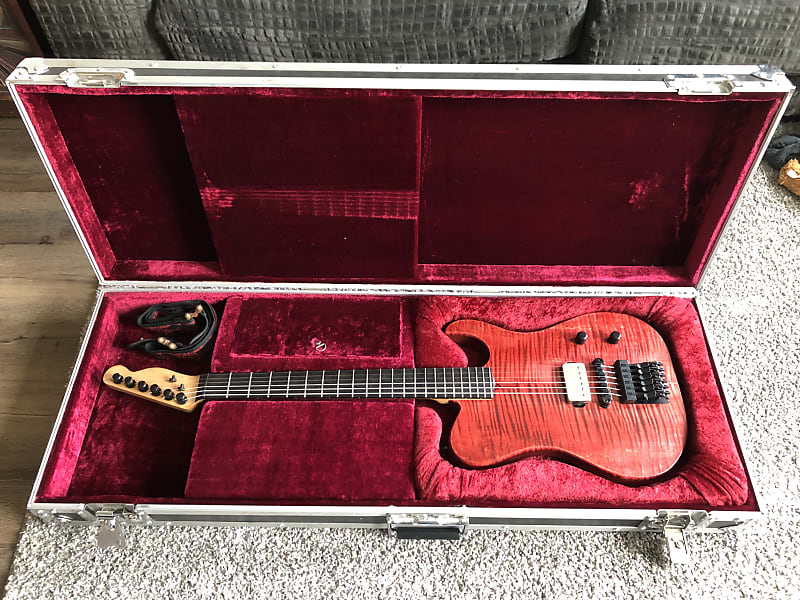 Custom Telecaster Red Curly Maple | Reverb