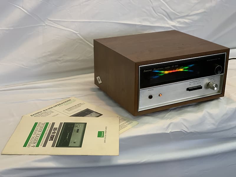 Sansui RA-500 Reverberation Amplifier 1970's w/ Manual | Reverb