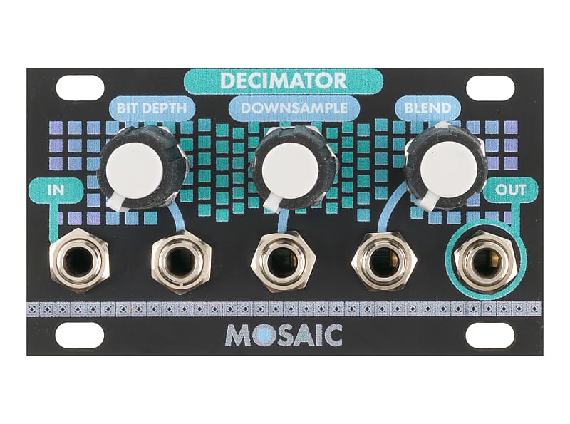 Mosaic Decimator Bit Crusher (Black) [USED] | Reverb UK